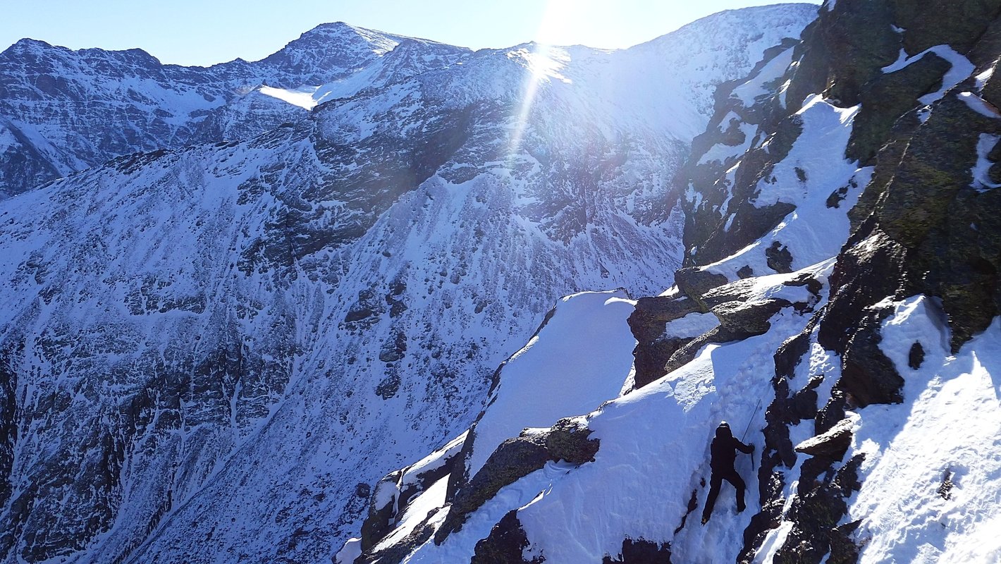 Alpine Introduction Mountaineering Course, Sierra Nevada, Spain
